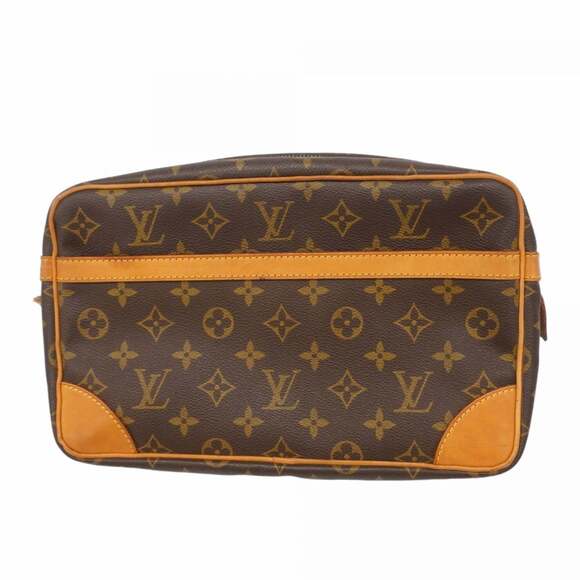 Louis Vuitton | Bags | Louis Vuitton Brown Monogram Clutch Bag | Poshmark